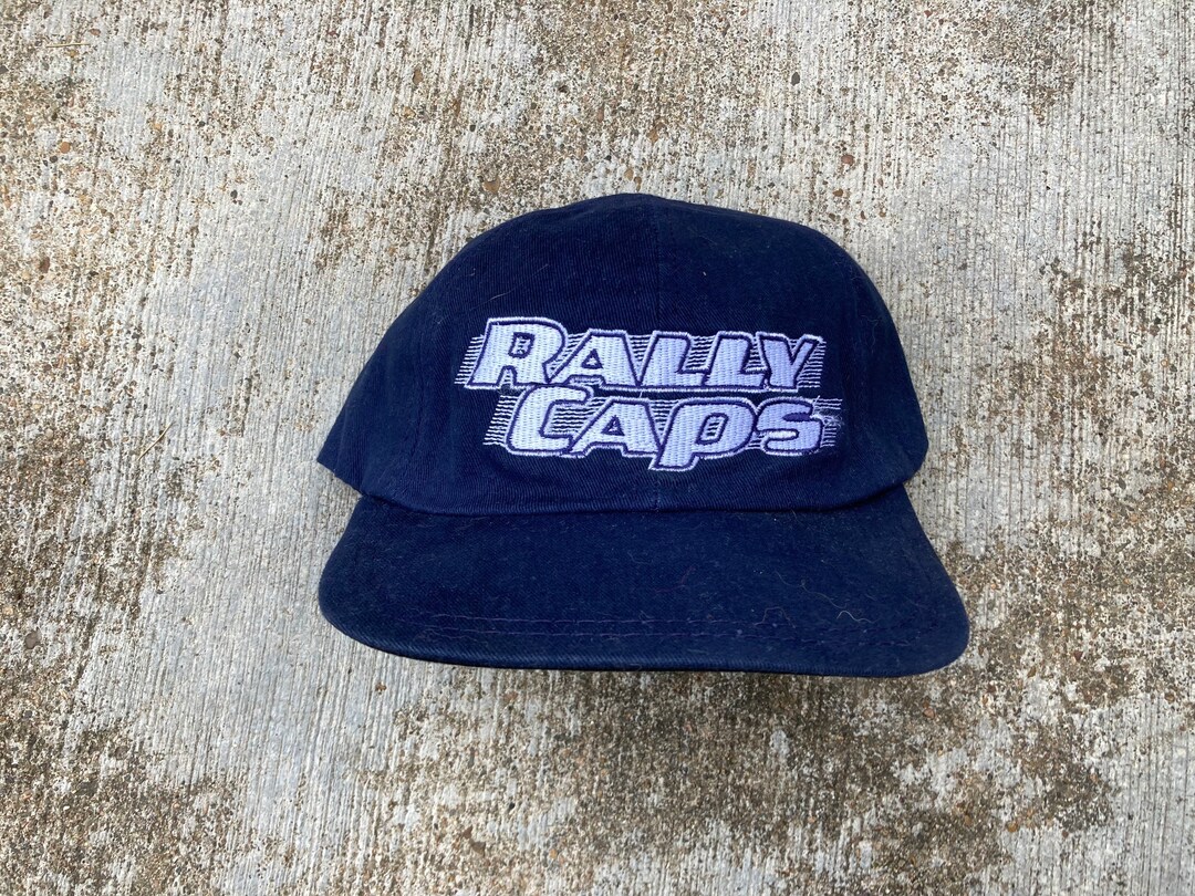 Vintage Rally Caps Promotional Brisk, Slice, Josta Mug Reversible ...