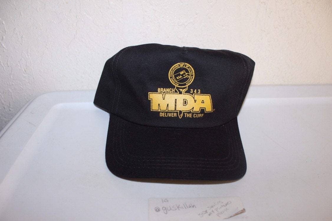 Vintage 90's NALC 343 Branch MDA Snapback Hat | Etsy