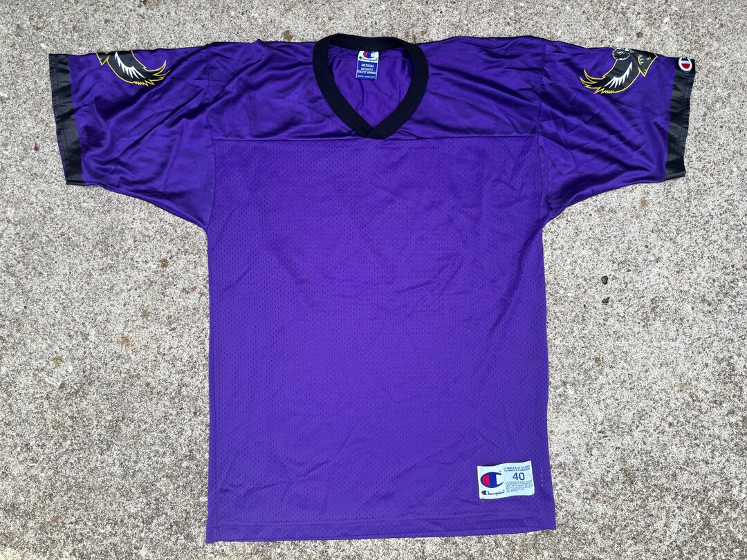 Vintage 90s Baltimore Ravens Blank Champion Size 40 - Etsy