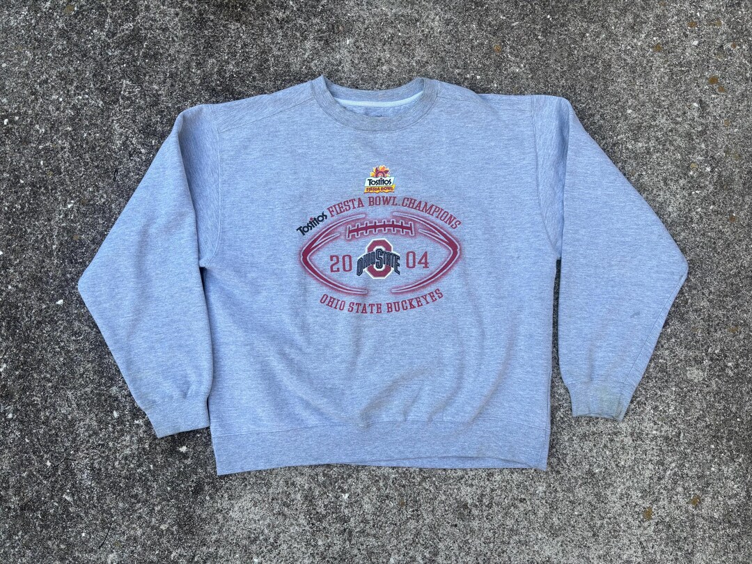 Vintage 2004 Ohio State Buckeyes Fiesta Bowl Crewneck Size XL by Pro ...