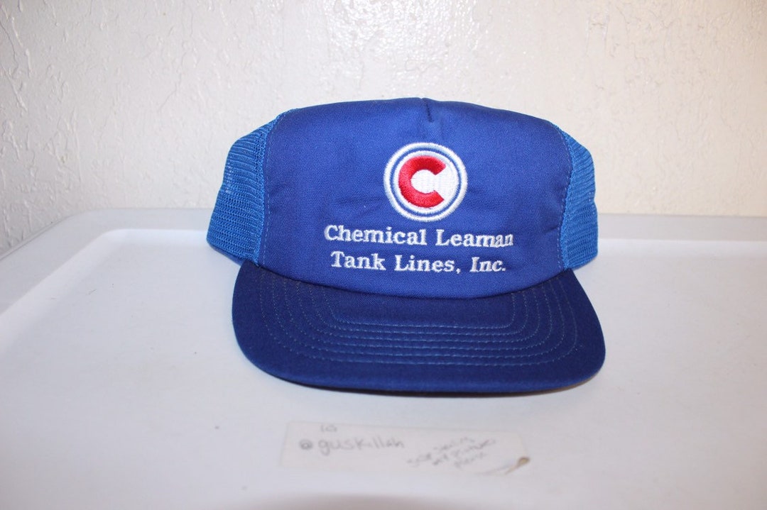 Vintage 90's Chemical Leaman Tank Lines Meshback Hat by Lion Wear ...