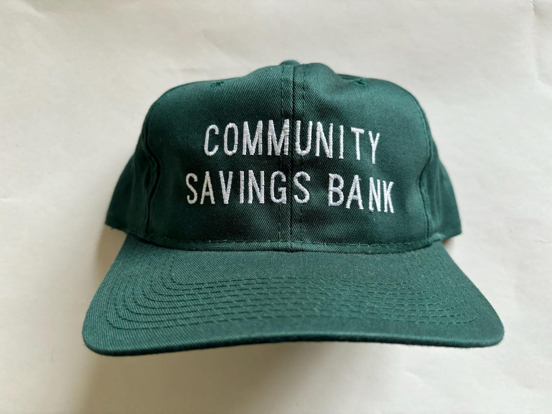 Vintage 90s Community Savings Bank Snapback by Youngan - Etsy