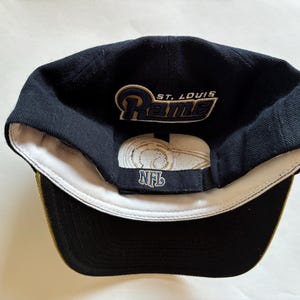 Vintage 90s St Louis Rams Strapback Hat by American Needle - Etsy