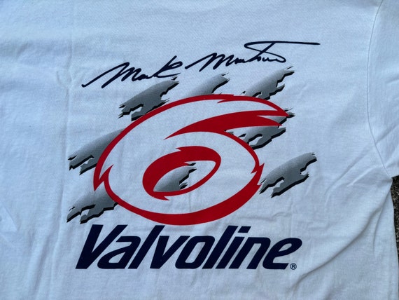 Vintage 1998 Valvoline Racing Mark Martin Shirt Size … - Gem