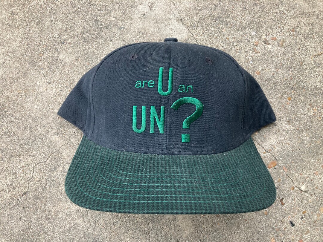Vintage 90’s 7up Are U an Un? Strapback Hat Made in USA - Etsy