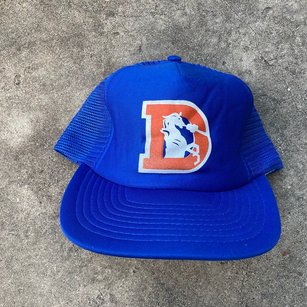Denver Broncos Hat - Etsy