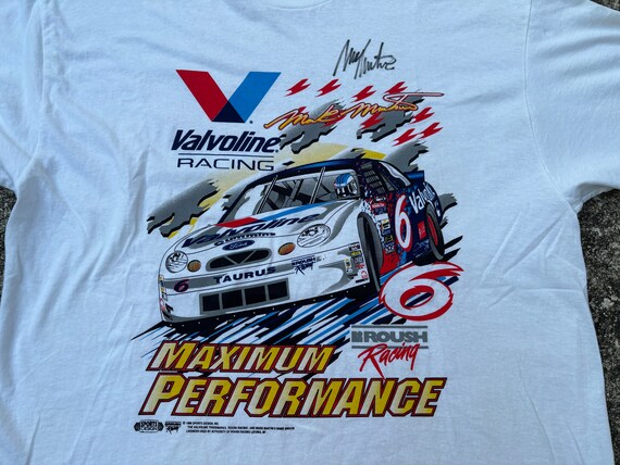 Vintage 1998 Valvoline Racing Mark Martin Shirt Size … - Gem