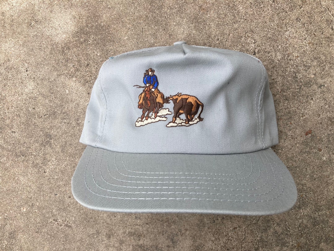 Vintage 90s Rodeo Snapback by Paramount - Etsy