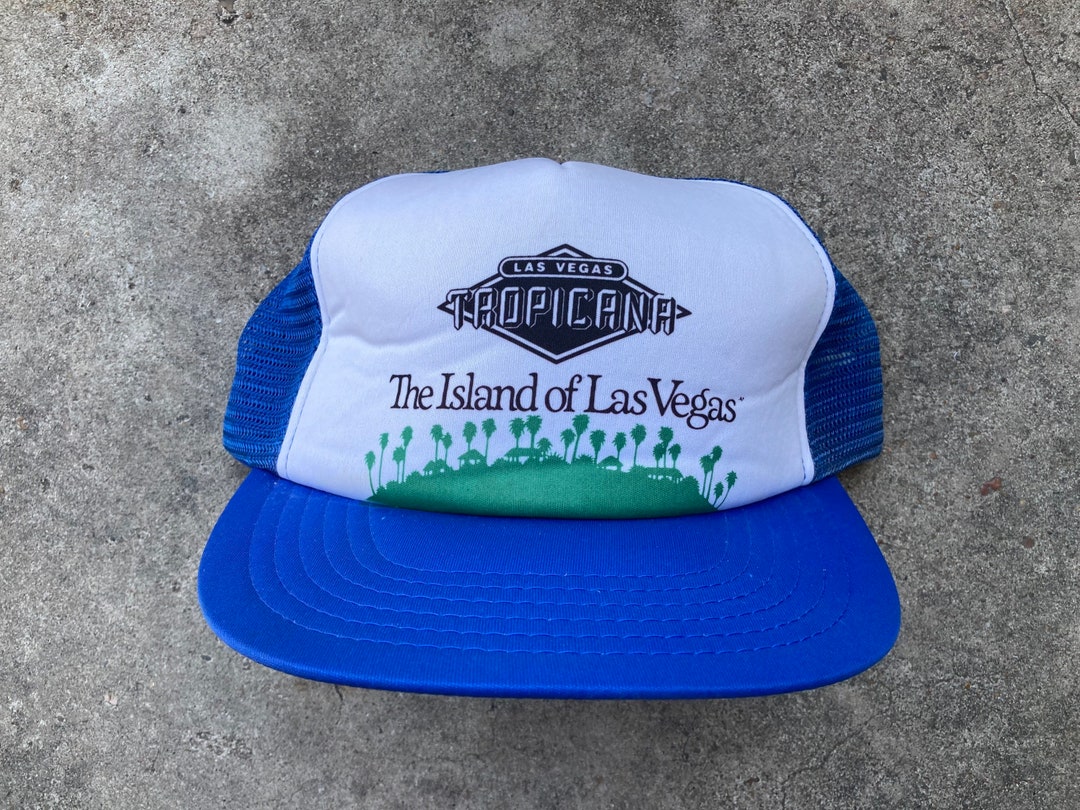 Vintage 90s Las Vegas Tropicana the Island of Las Vegas Meshback Hat by ...