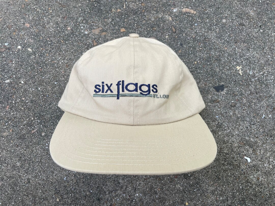 Vintage 90’s Six Flags St Louis Strapback Hat by Six Flags - Etsy
