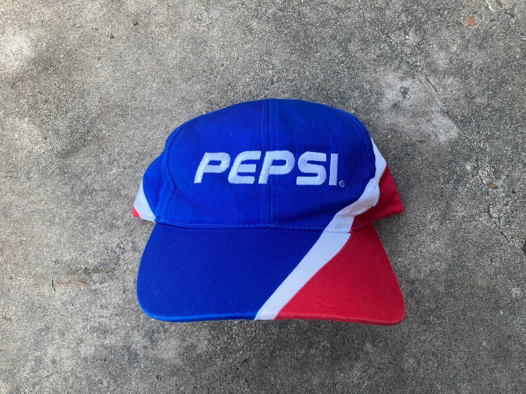 Vintage 90s Pepsi Snapback Hat - Etsy