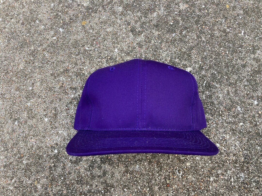 Vintage 90s Blank Purple Custom Snapback by Youngan - Etsy