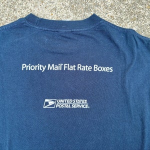 Vintage Y2K USPS Priority Mail Flat Rate Boxes Shirt Size M - Etsy