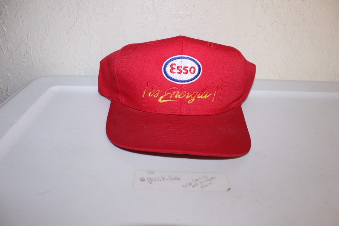 Vintage 90's Esso Es Energia Snapback Hat by Nissin - Etsy