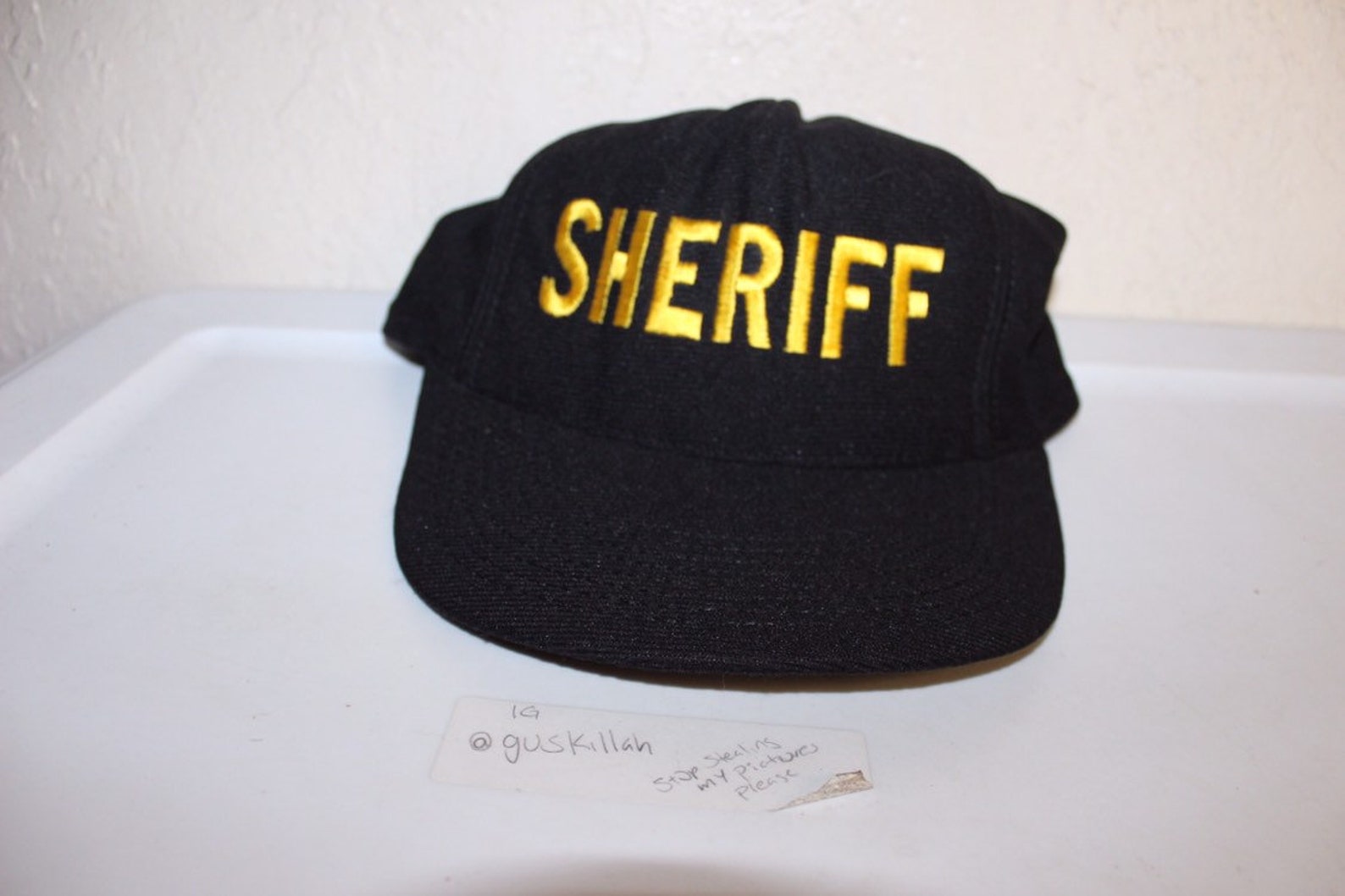 Vintage 90's Sheriff Police Snapback Hat - Etsy