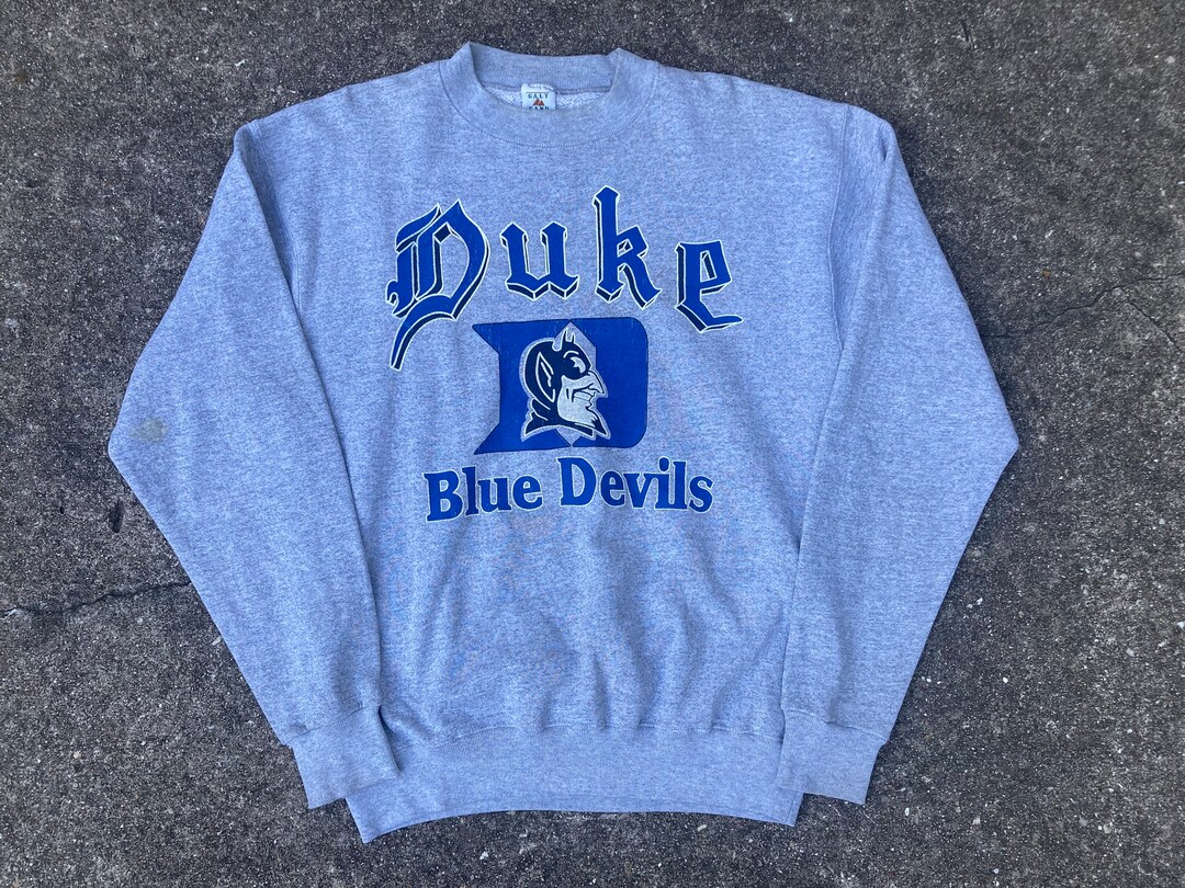 Vintage 90s University of Duke Blue Devils Crewneck by Galt Sand - Etsy