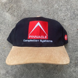Vintage 90’s Pinnacle Halliburton Strapback Hat by Toppers - Etsy