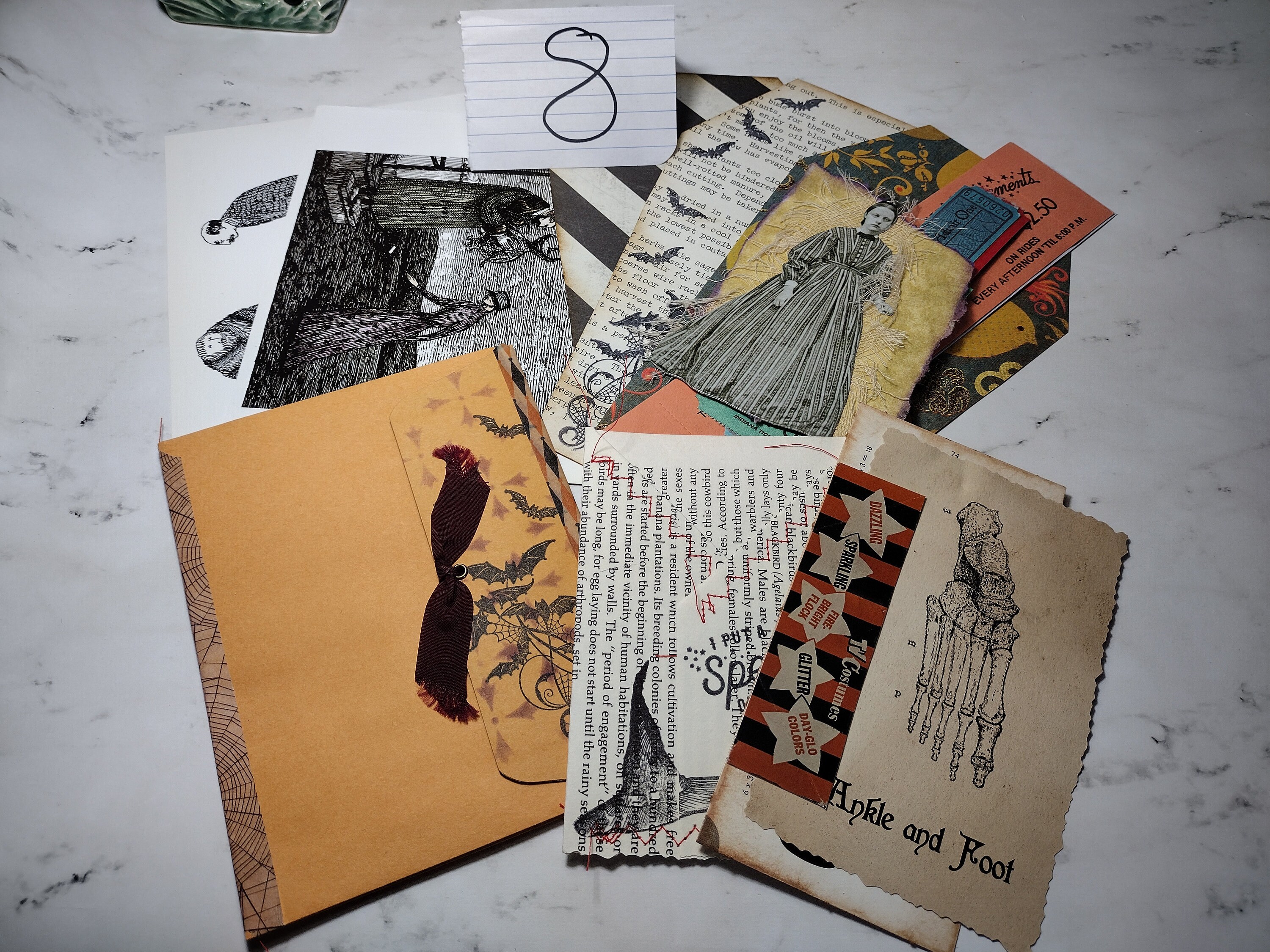 Halloween Ephemera Packet - Etsy