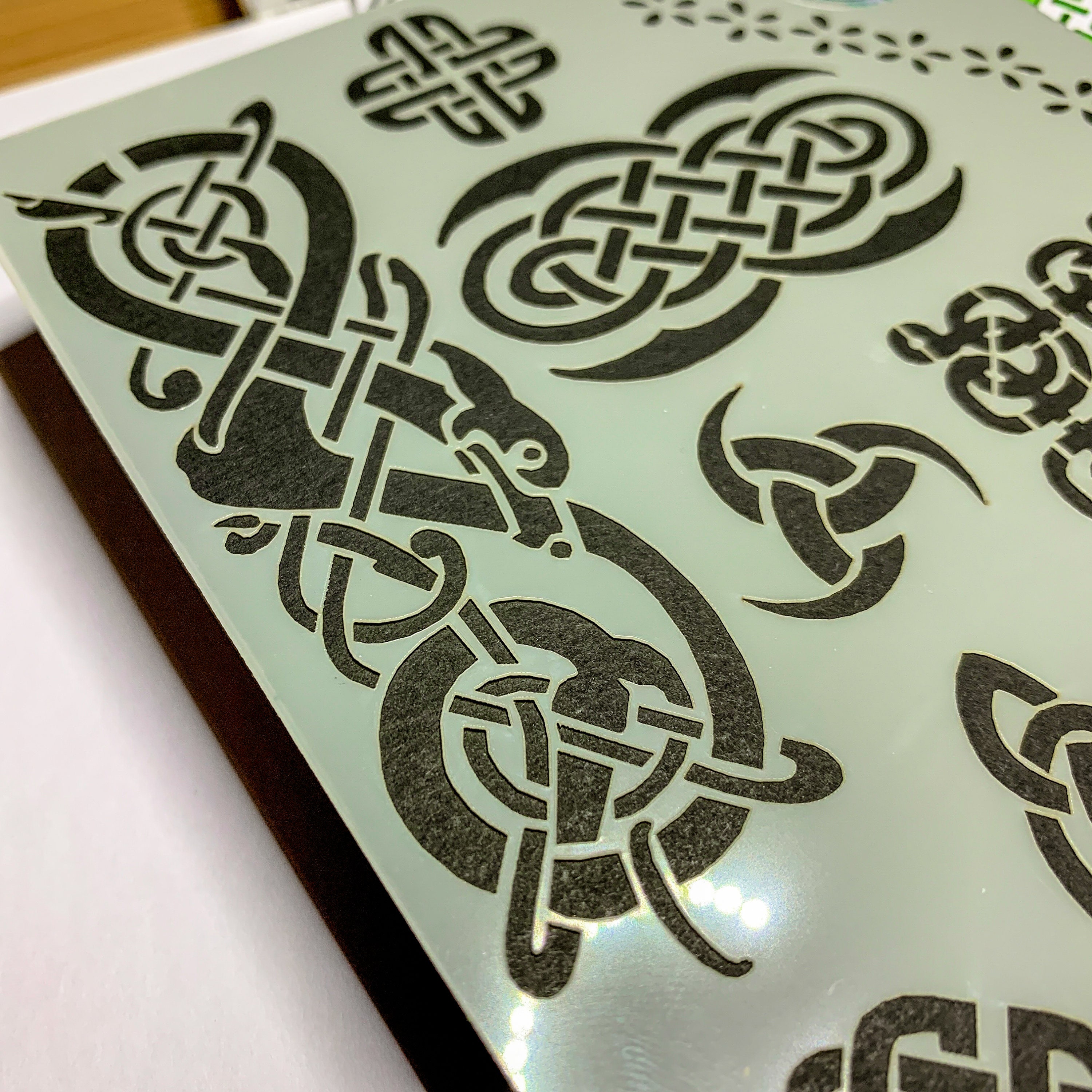 Celtic Viking Knots Journal Stencils, Money Saving Bundle, Six for ...