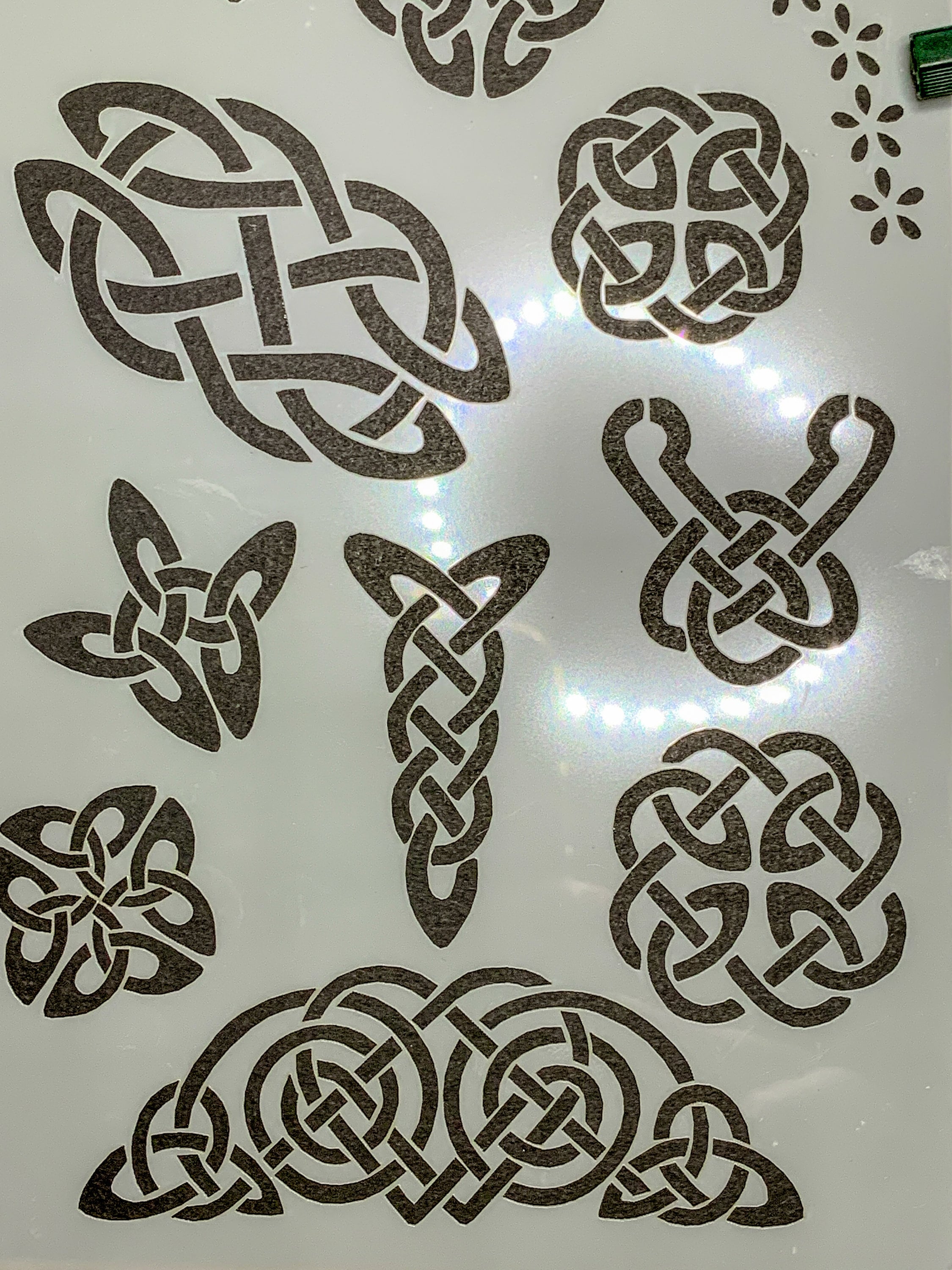 Celtic Viking Knots Journal Stencil (design 3), Arts Crafts Stencil - Etsy