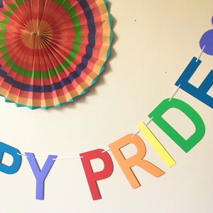 HAPPY PRIDE!, Pride Bunting, Parade Banner, Rainbow Pride Banner ...