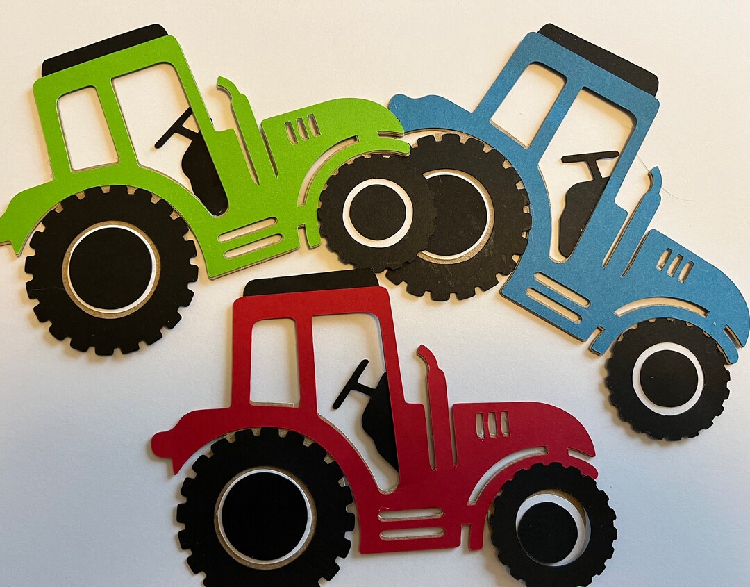 Personalised Tractor Christmas Decorations Tractor Gift - Etsy
