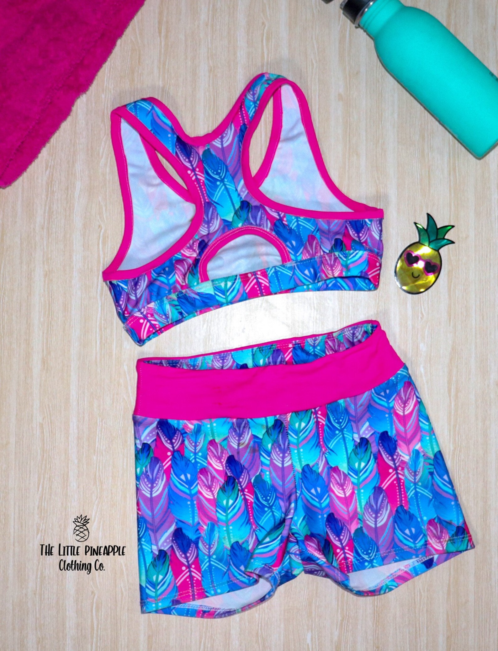 Girls 2 Piece Activewear Set - Etsy