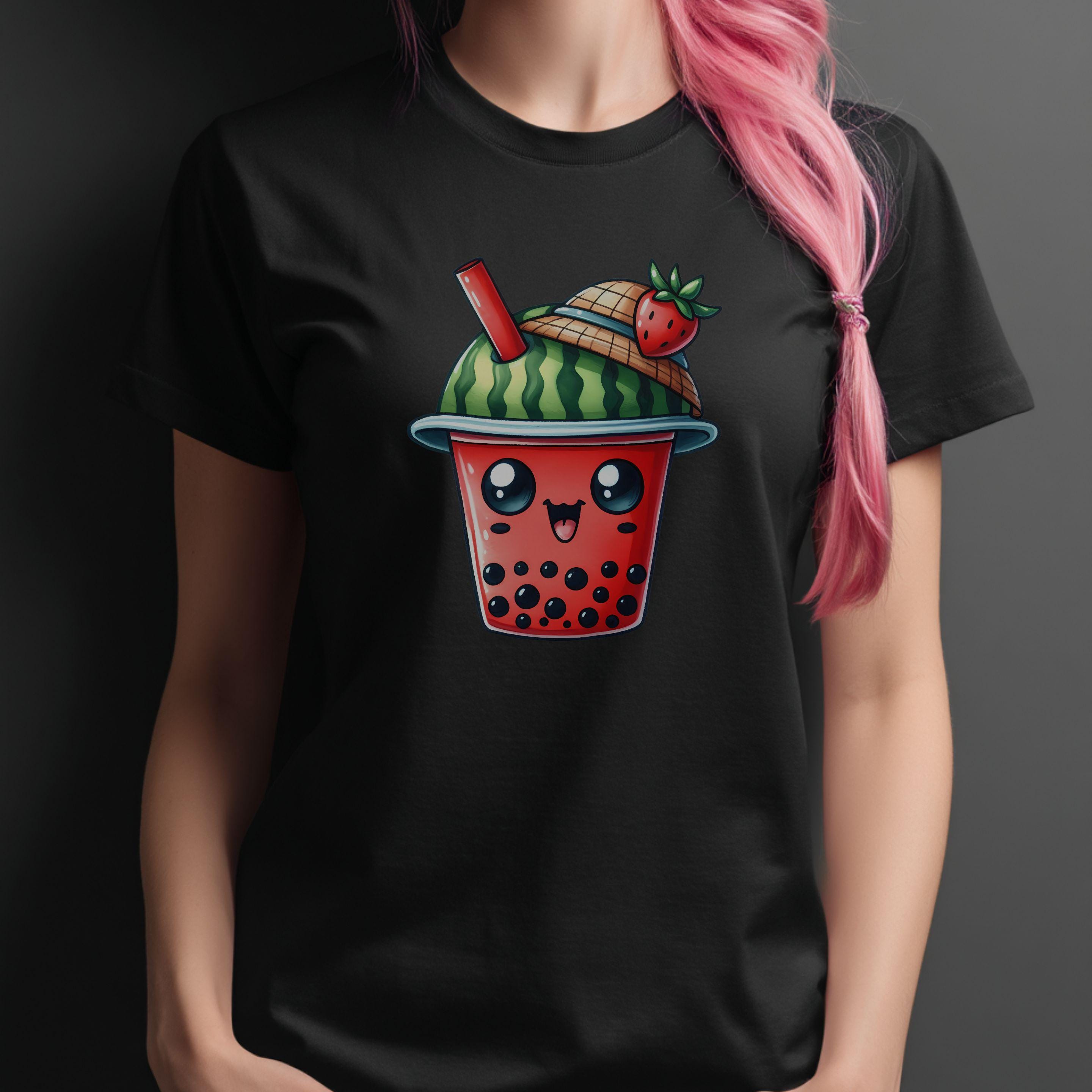 Summer Bubble Tea Clipart, Boba Tea PNG Bundle, Kawaii Cartoon Bubble ...