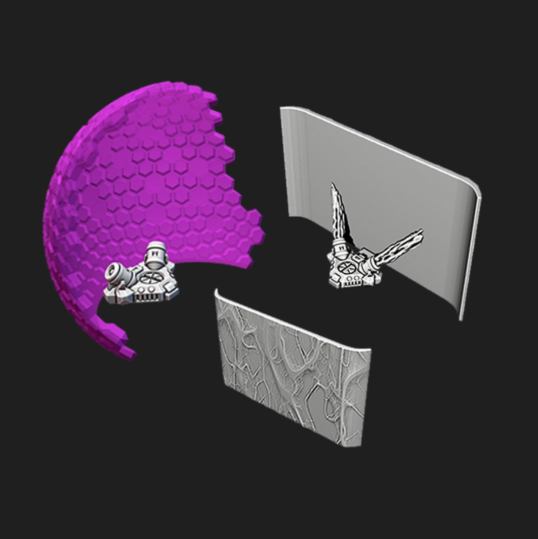 Barriers / Walls / Scifi / Barricades / Tabletop / Tabletop Gaming ...