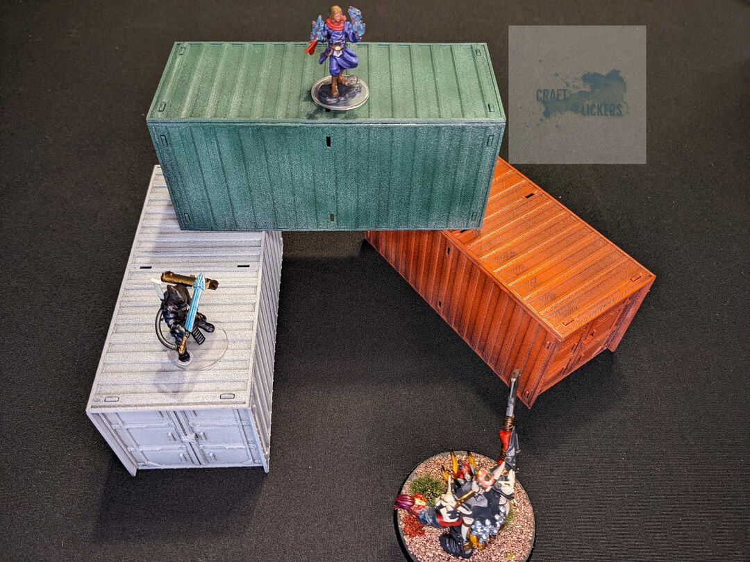 Shipping Containers / Tabletop Gaming / Wargaming / 40k / D&D ...