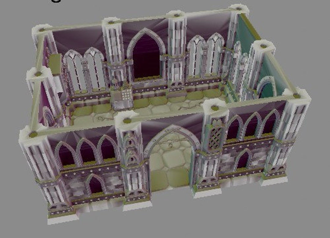 Small Futuristic Building / 40k / Warhammer / Dnd / Pathfinder ...