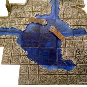 Magnetic Water Dungeon Tiles / D&D / Pathfinder / Roleplaying ...