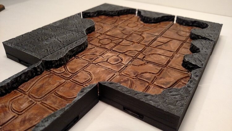 Magnetic Cavern Dungeon Tiles / D&D / Pathfinder / Roleplaying ...