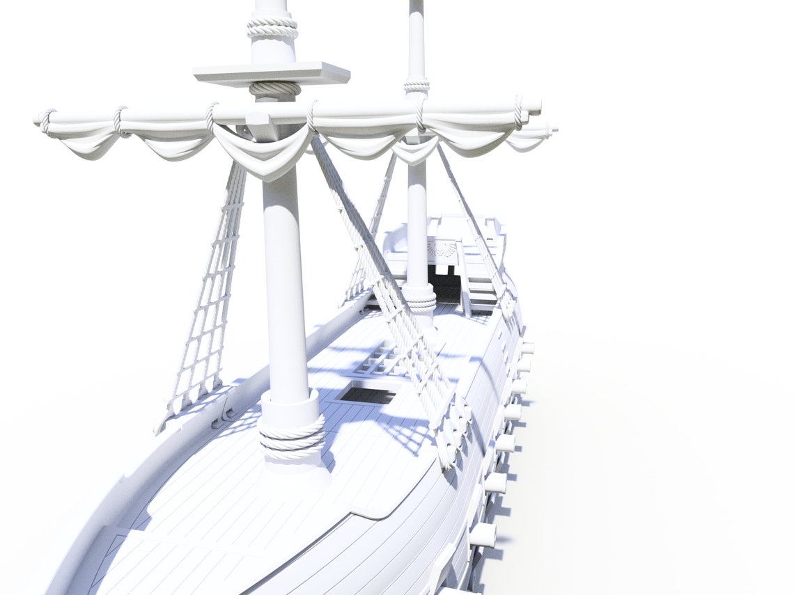 Warship / Terrain / Dnd / Tabletop Gaming / 40k / Pathfinder ...
