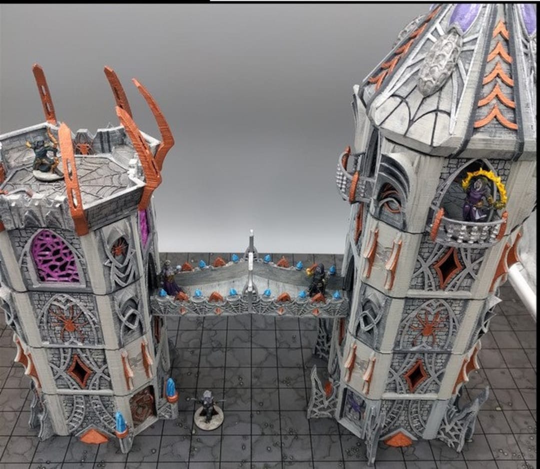 Skyless Realms Dark Elf Modular Towers / Hero's Horde / Dungeon ...