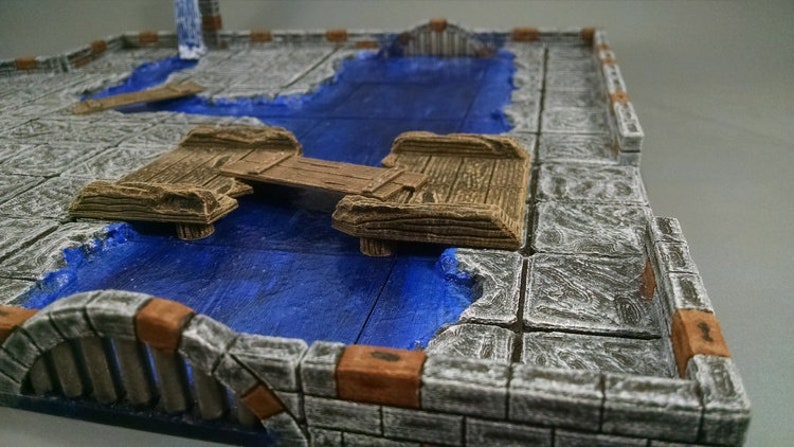 Magnetic Water Dungeon Tiles / D&D / Pathfinder / Roleplaying ...