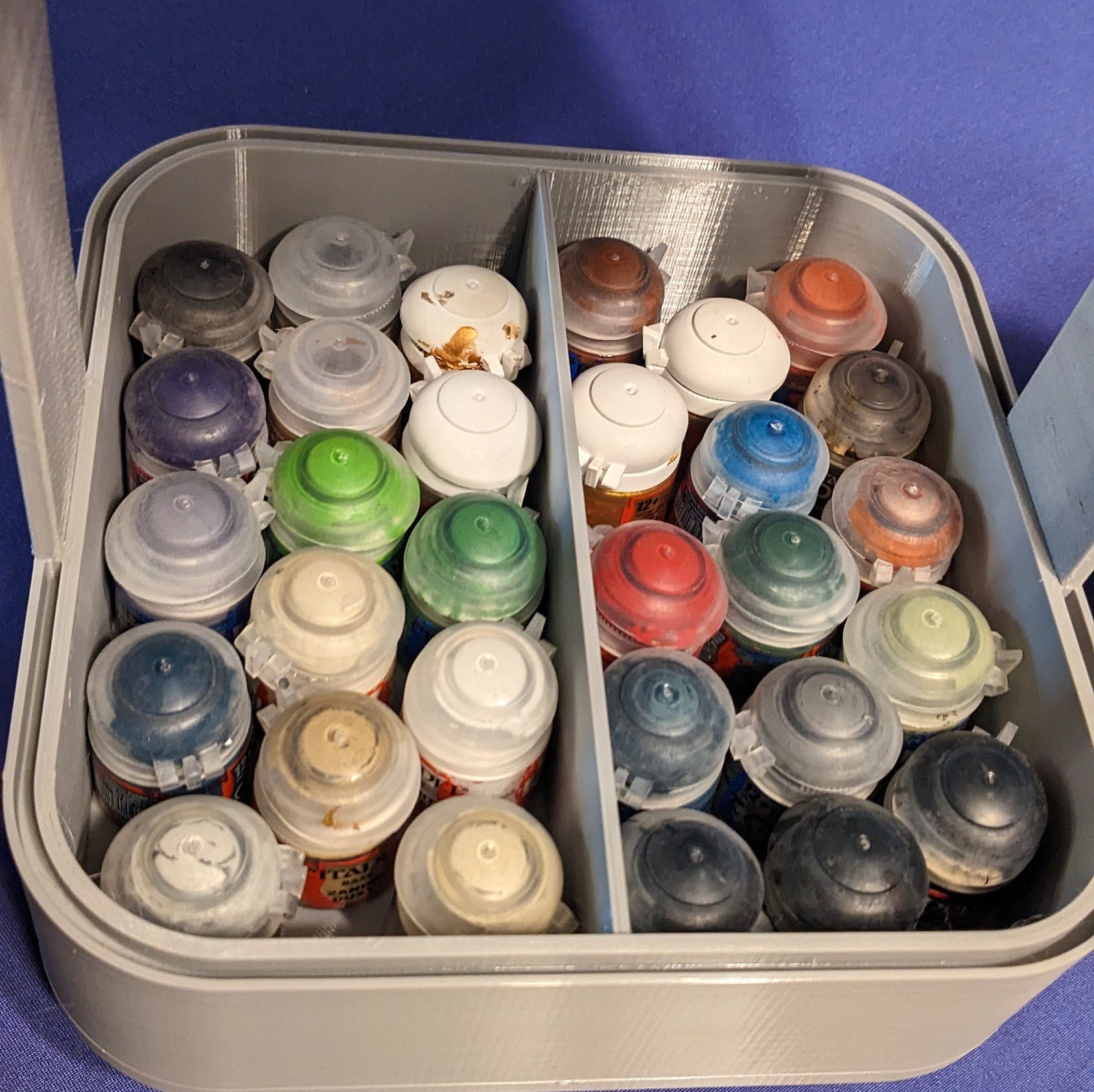 Mobile Paint Station Caddy / Painting / Paint Storage / Make-up / Make ...