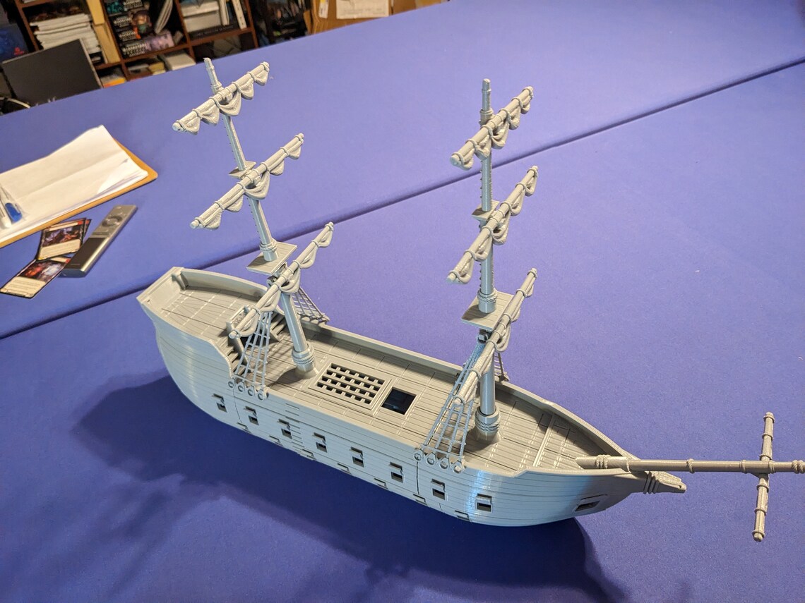 Warship / Terrain / Dnd / Tabletop Gaming / 40k / Pathfinder ...