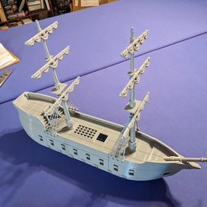 Warship / Terrain / Dnd / Tabletop Gaming / 40k / Pathfinder / - Etsy