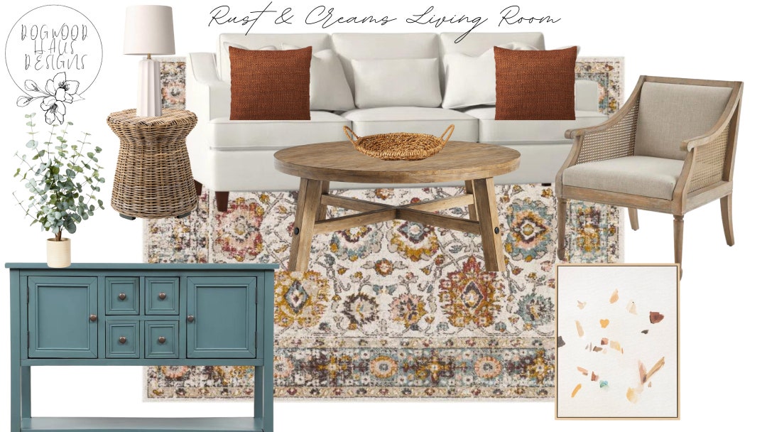 Virtual Interior Design Shopping Guide Interiors Living Room E-design ...