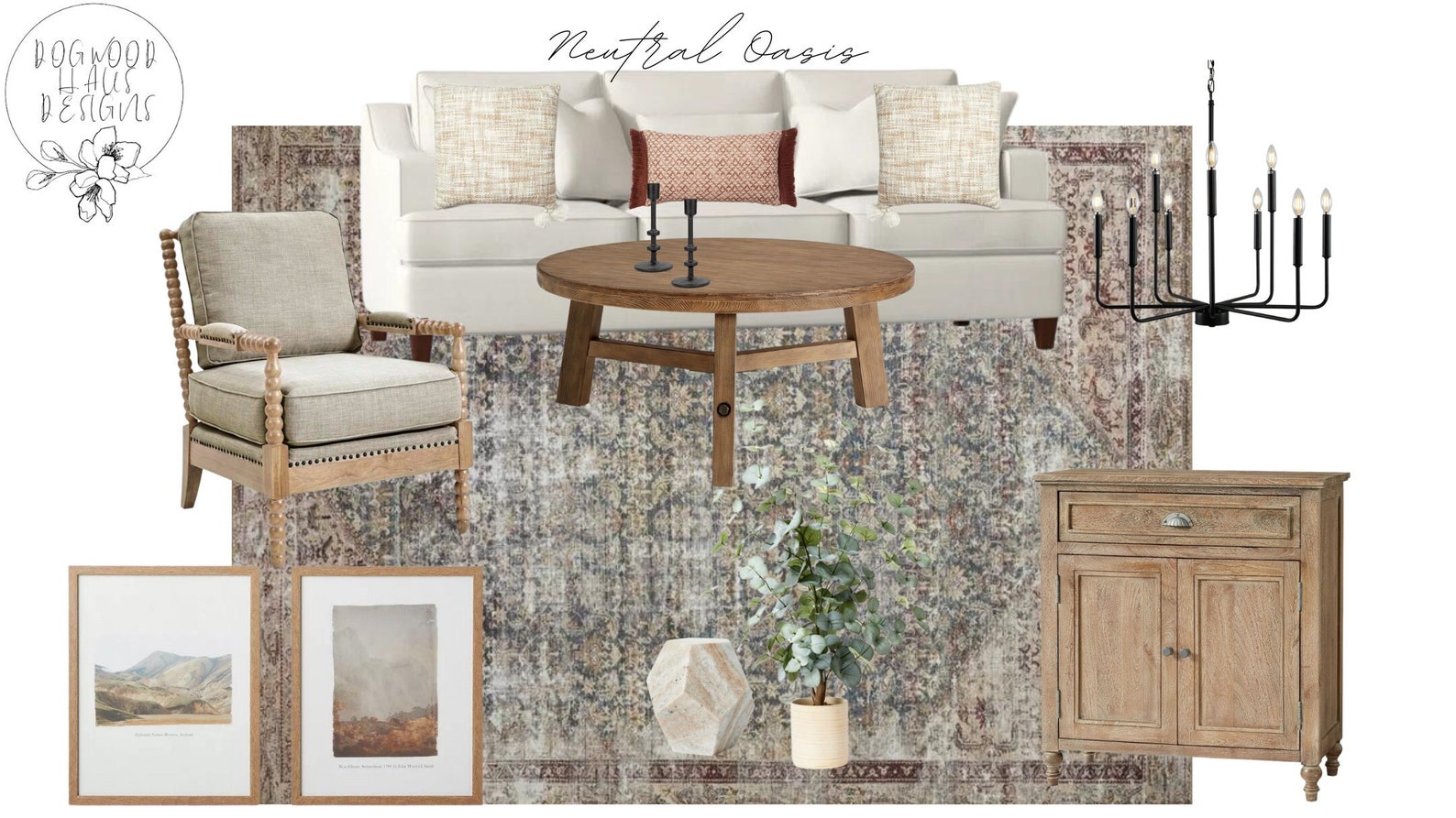 Virtual Interior Design Shopping Guide Interiors Living Room E-design ...