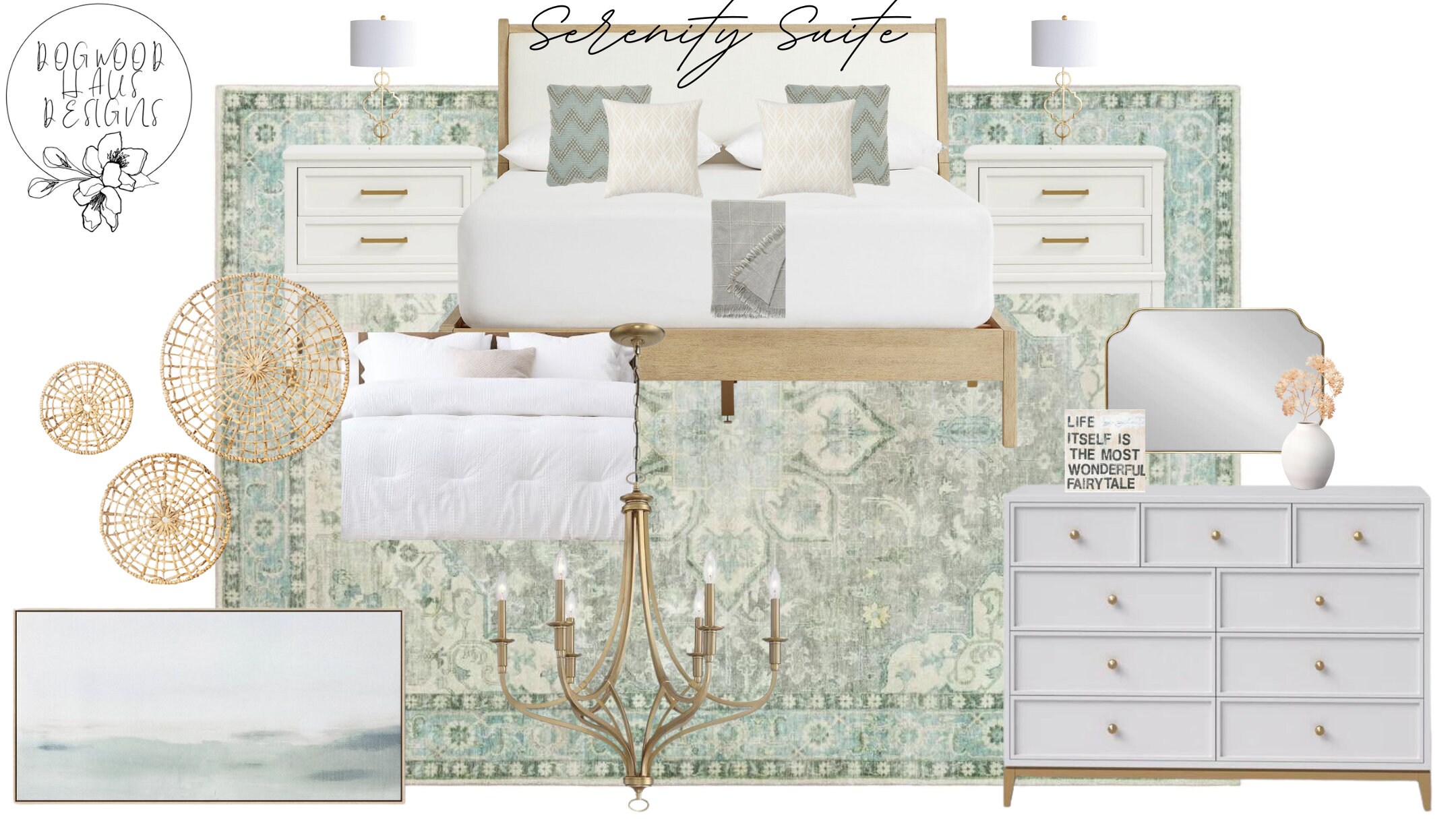 Virtual Interior Design Shopping Guide Interiors Bedroom E-design Home ...