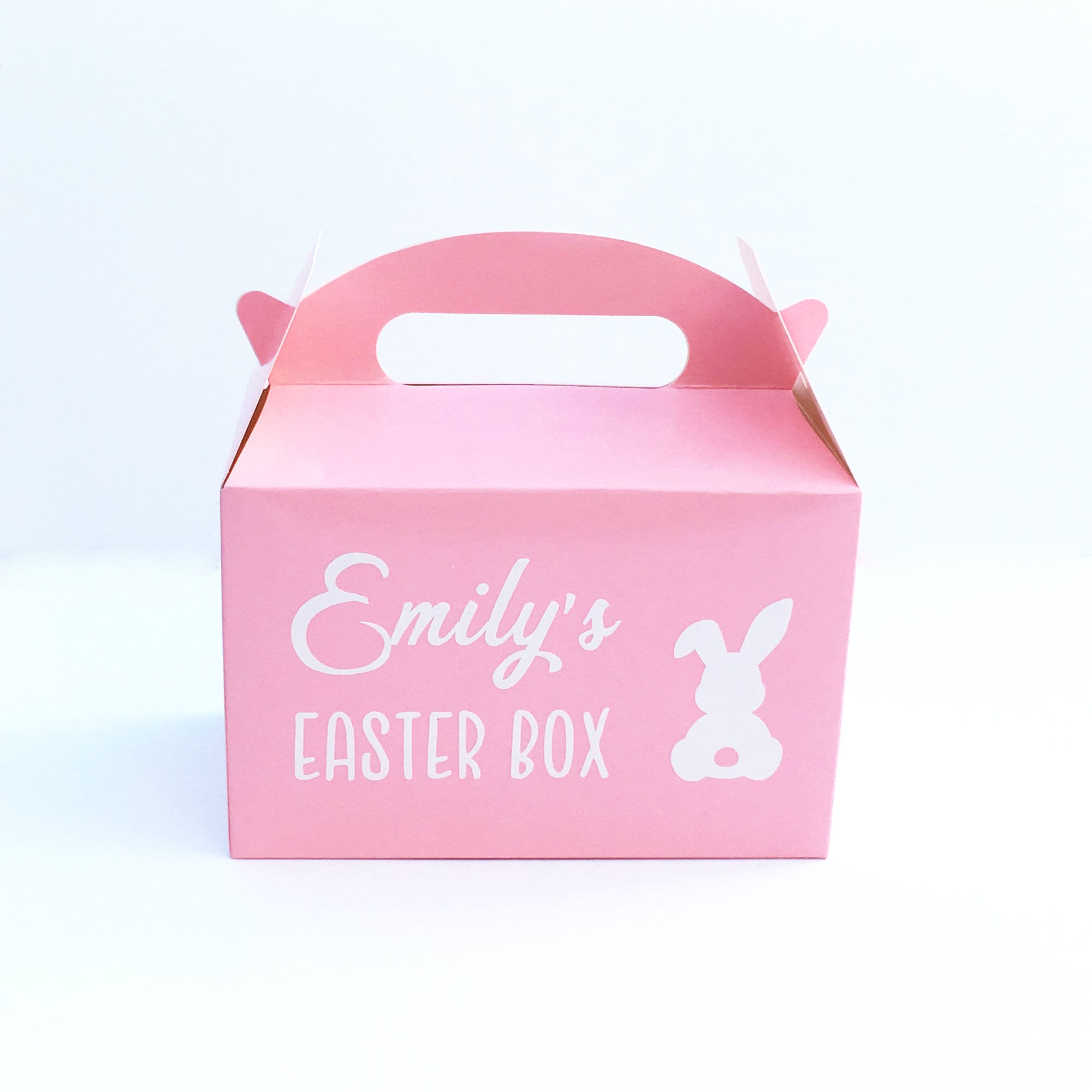 Easter Gift Box / Easter Egg Basket Easter Basket / Happy | Etsy