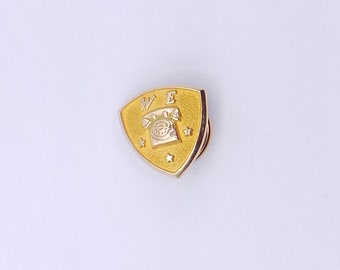 10k Gold Service Pin | Etsy