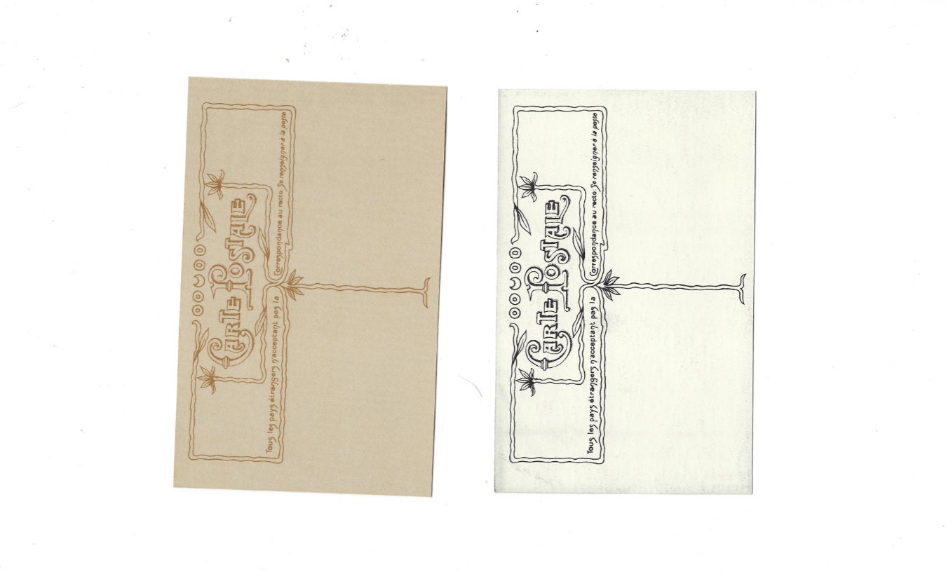 Series Of 2 Vintage Semi Naked Photo Postcards Risque Pin Up Etsy