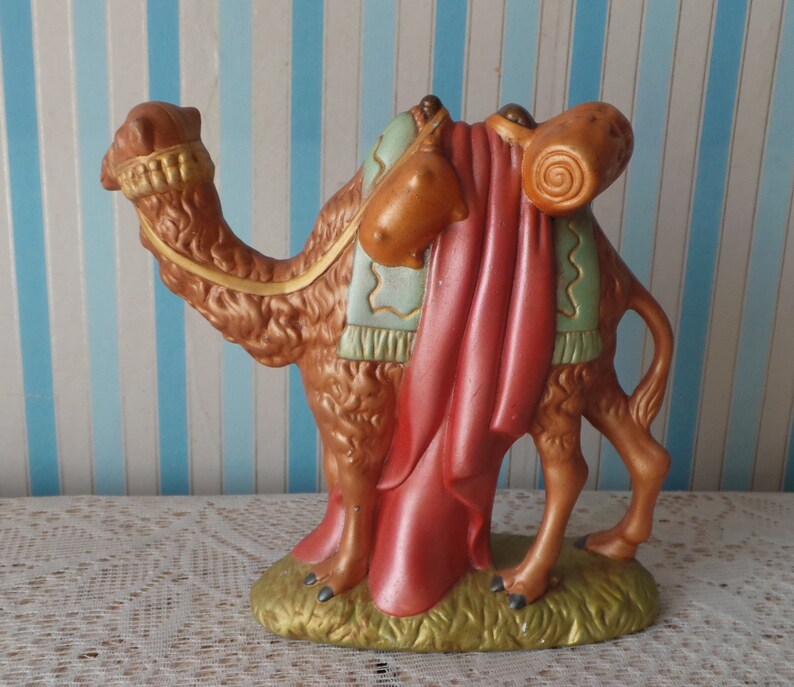 Vintage Hand Painted NATIVITY CHRISTMAS CAMEL - Etsy