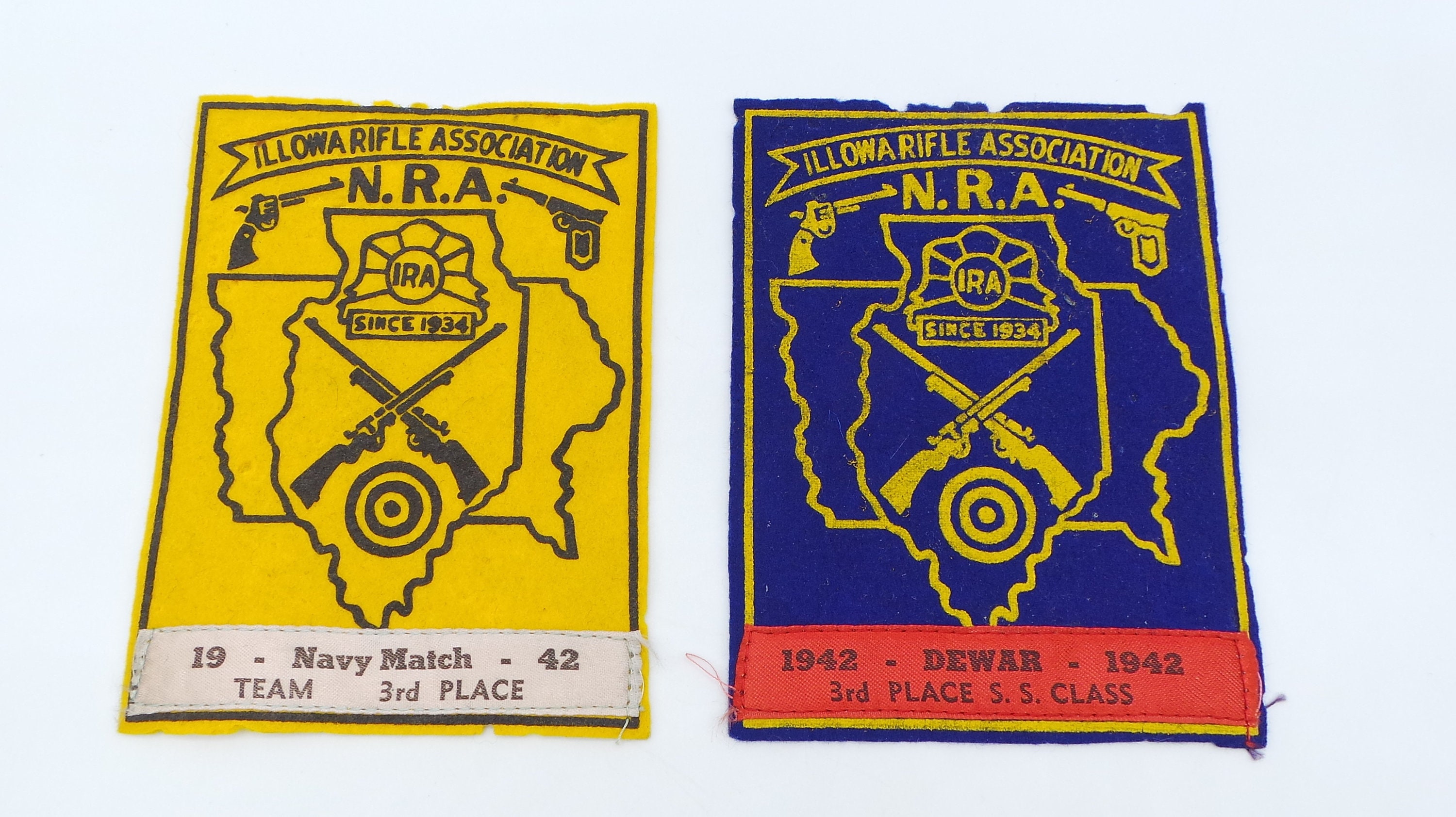 Art & Collectibles 2 1942 Illowa Rifle Association Patches & 1 Life ...