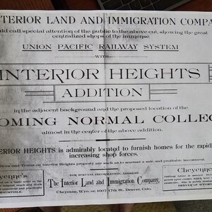 The HISTORY of the UNION PACIFIC Railroad in Cheyenne: A Pictorial ...