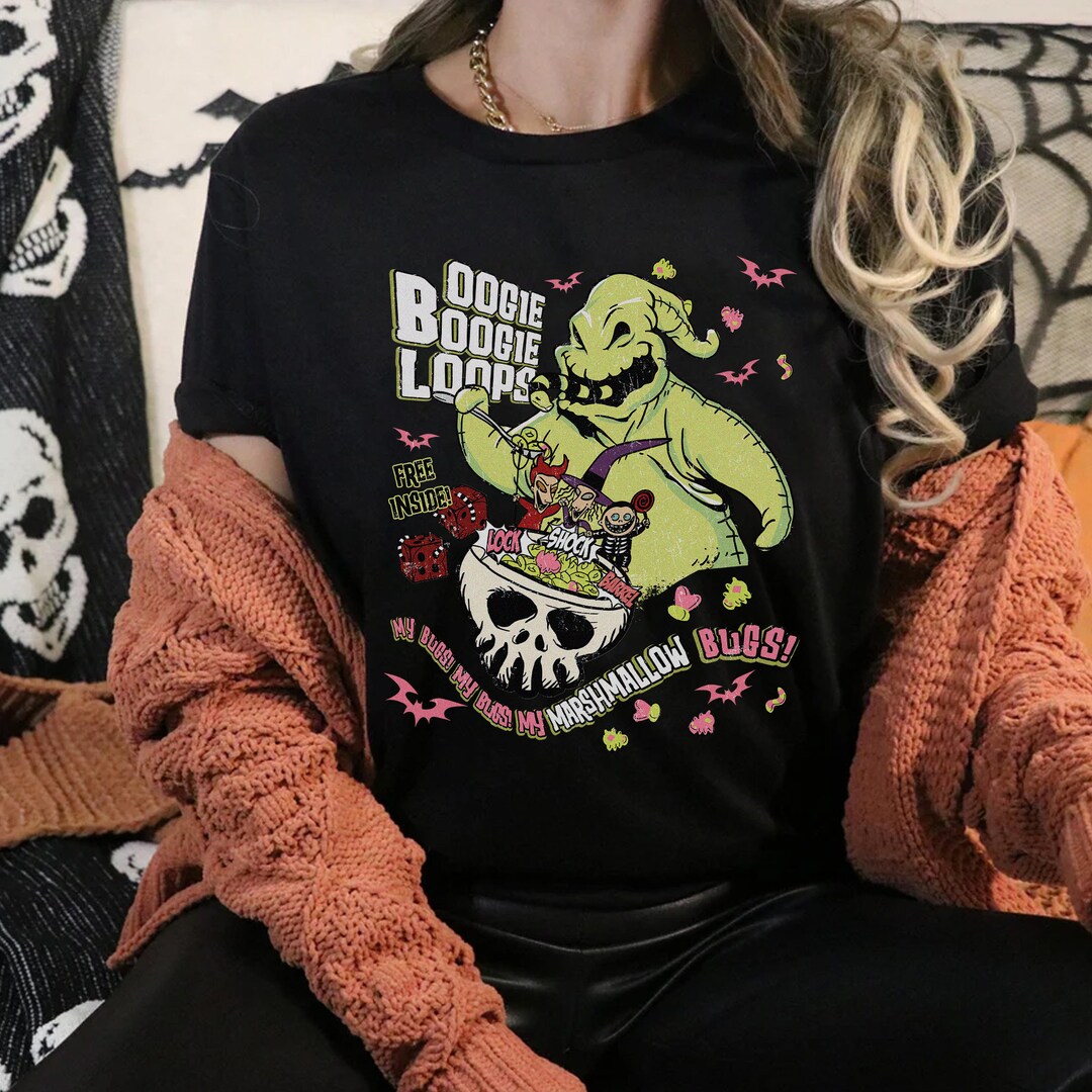 The Shadow Oogie Boogie Shirt, Disneyland Nightmare Before Christmas ...