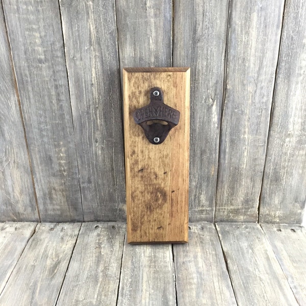 Rustic Bottle Opener - Etsy